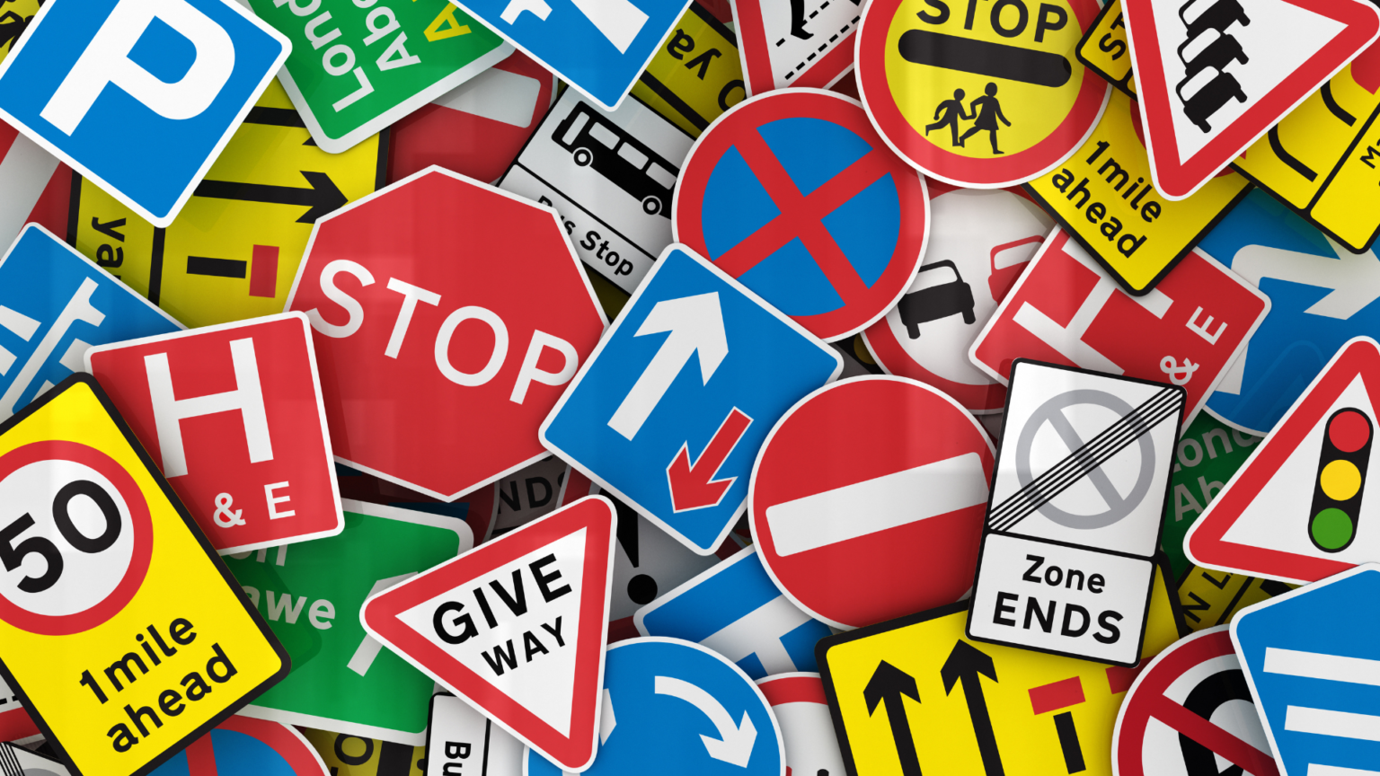 How Many Traffic Road Signs Are in the US? Safety Network Guide